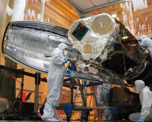 NuSTAR space telescope utilizes thermal control coating