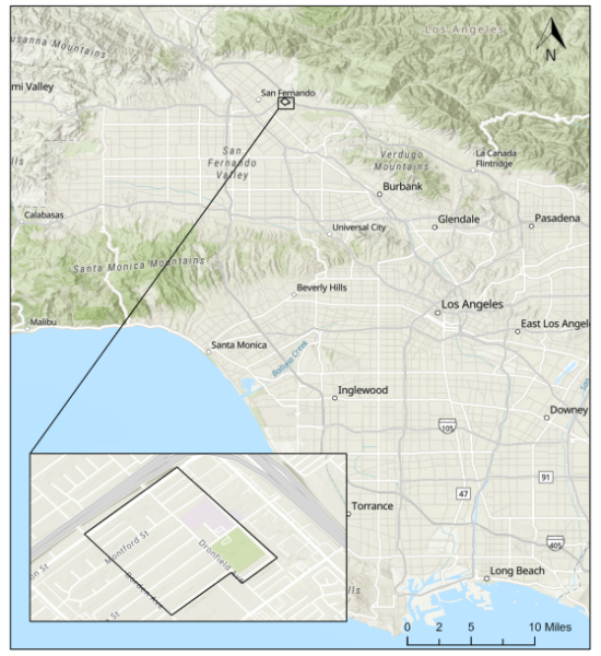 Cool Pavement Coatings: Pacoima, Los Angeles Case Study